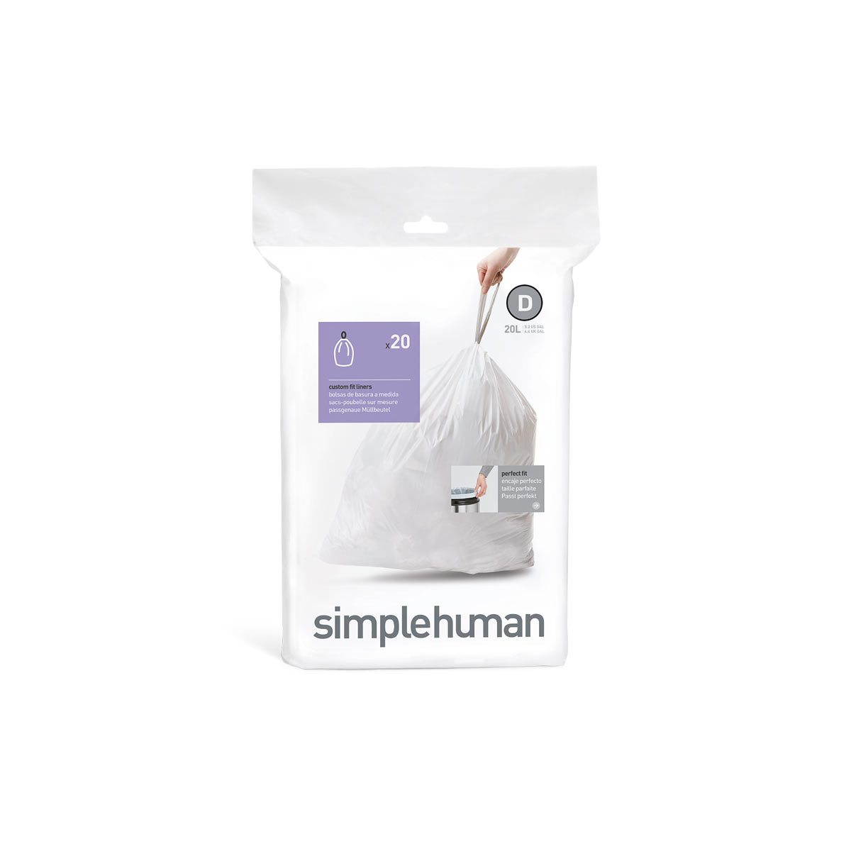 Simplehuman Code D Custom Fit Liners