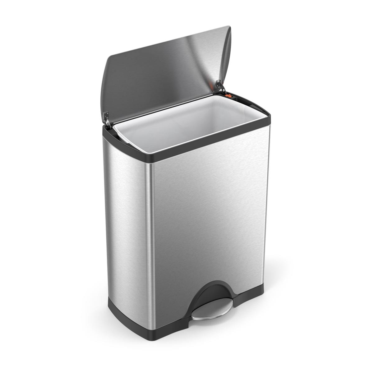 50 Litre, Rectangular Pedal Bin - Simplehuman