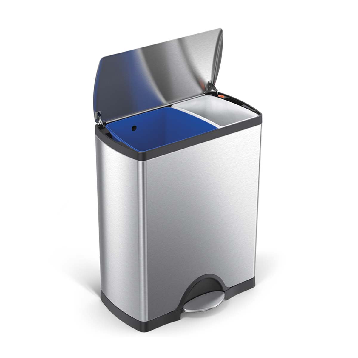 50 Litre, Rectangular Pedal Bin - Simplehuman