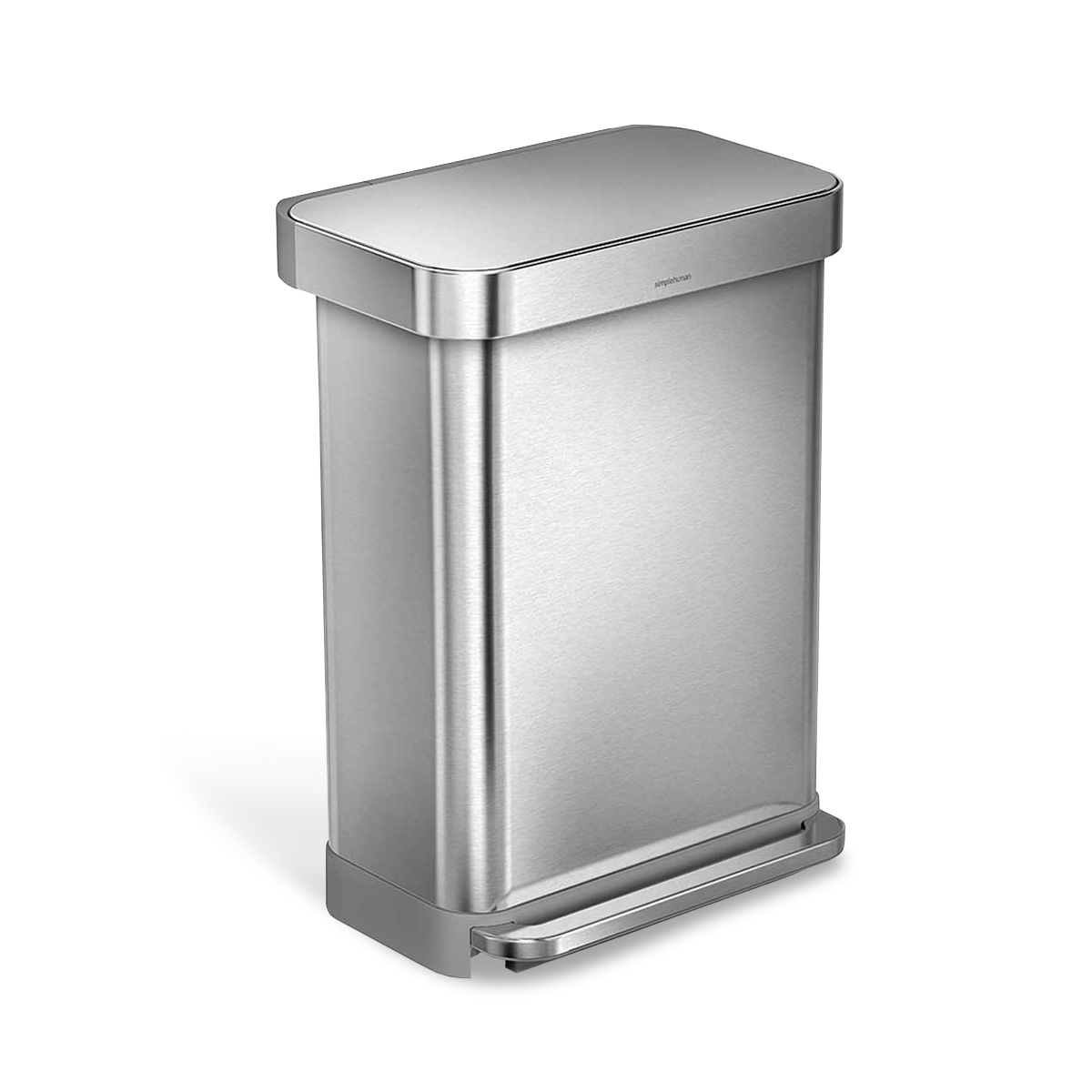 rectangular pedal bin – simplehuman