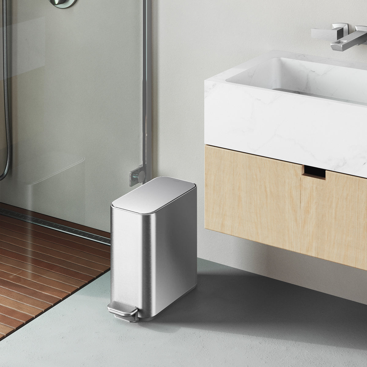 Simplehuman 5L Slim Pedal Bin