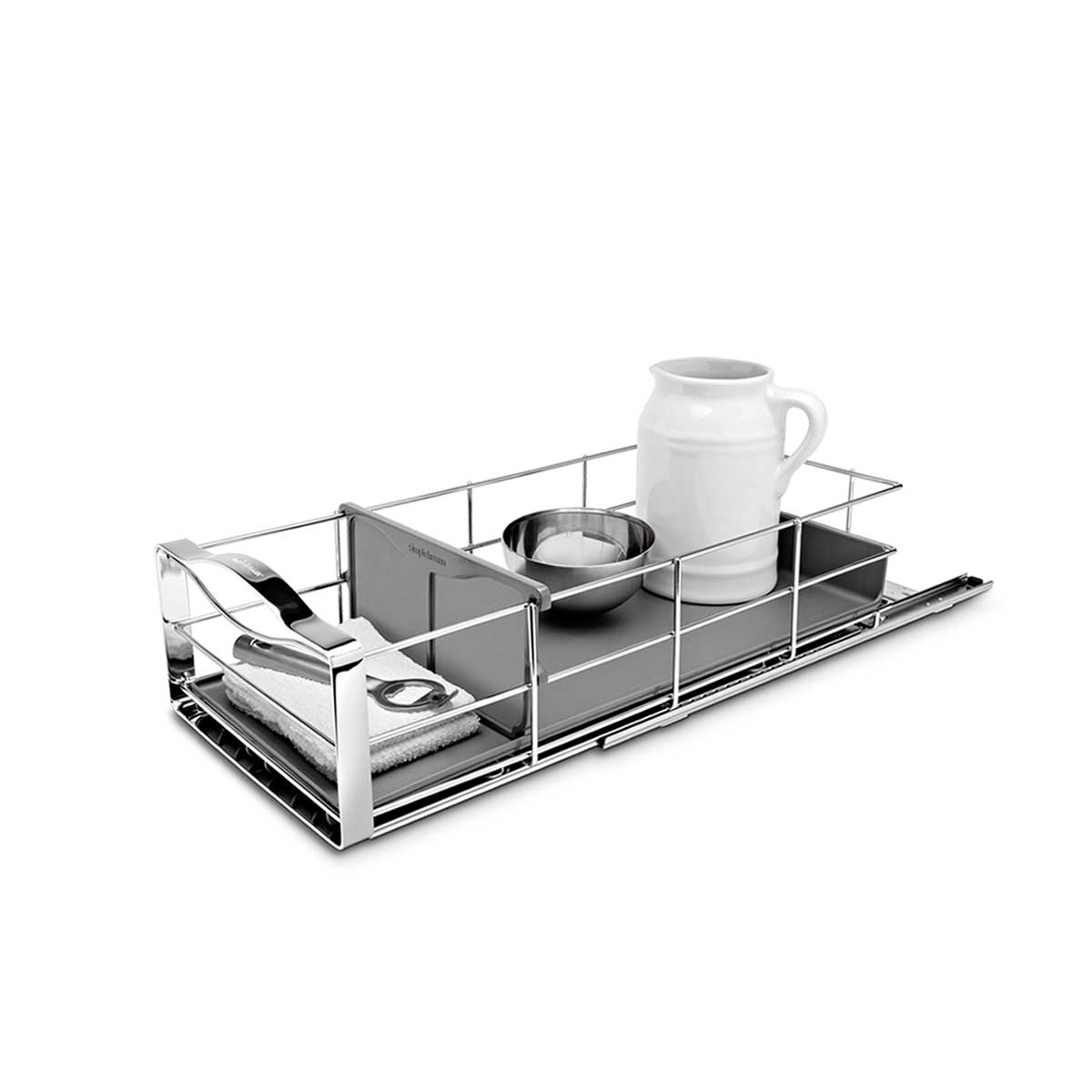 22.8cm pull-out cabinet organiser - simplehuman