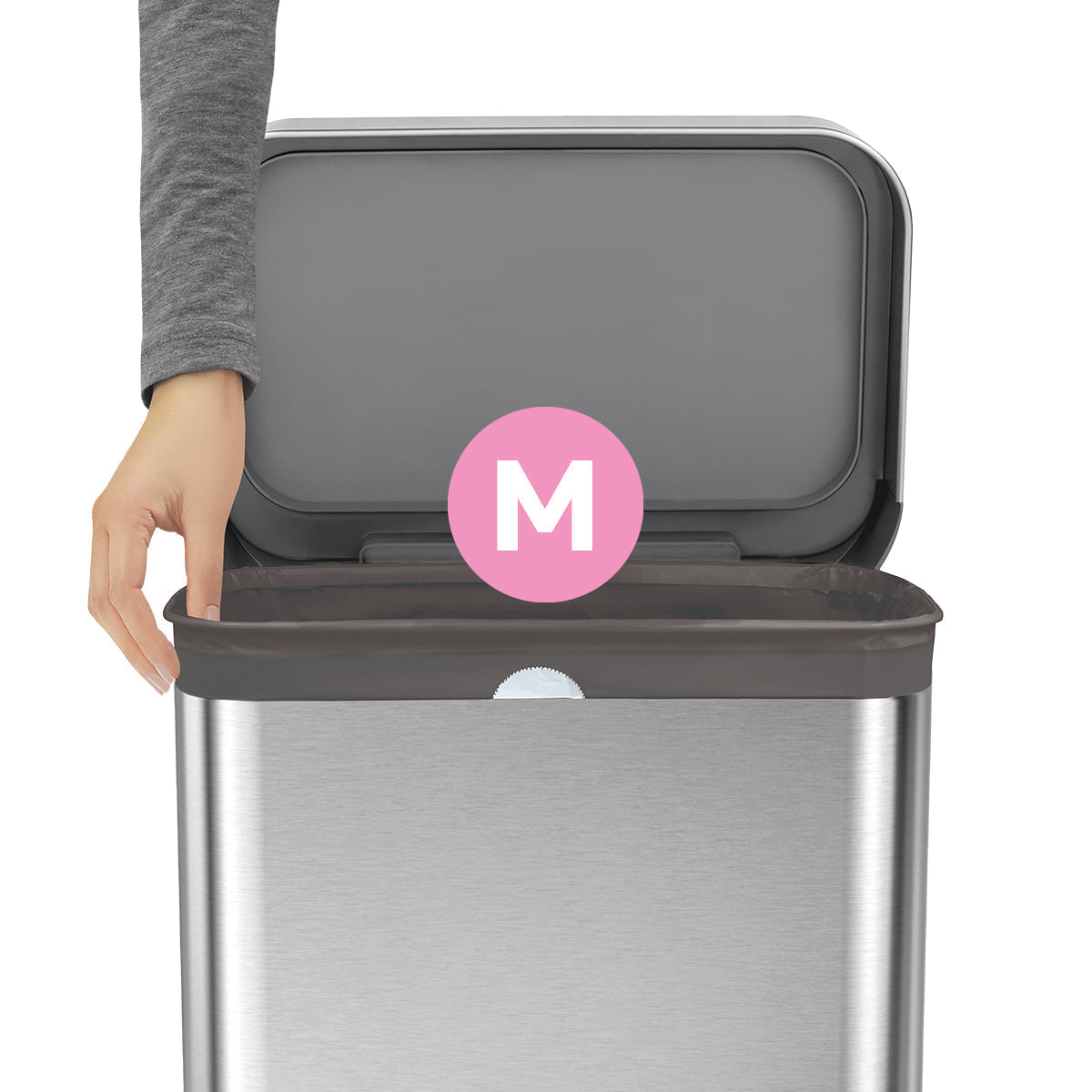 simplehuman code M custom fit liners